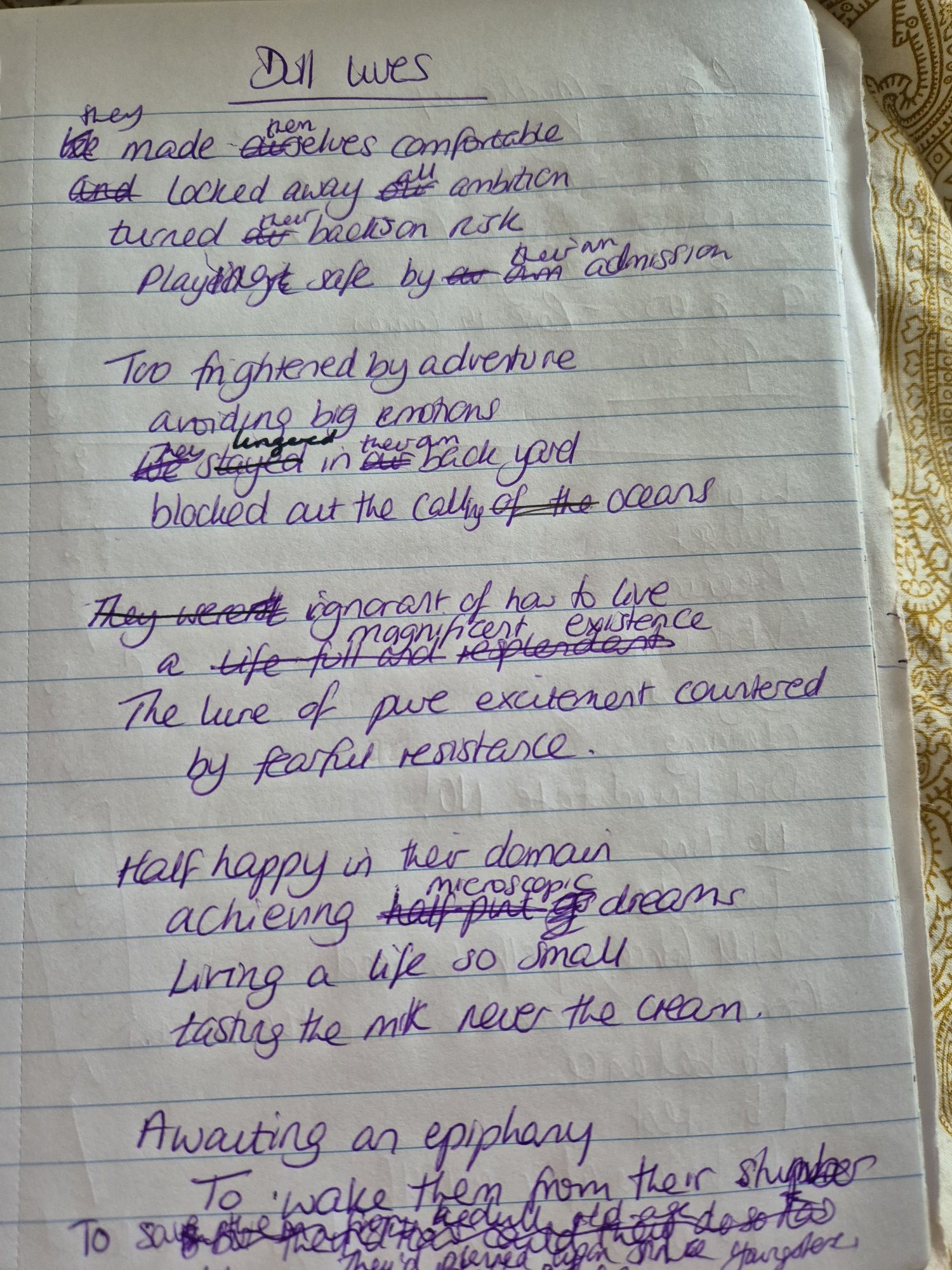 Dull Lives – Poetry for Dullards